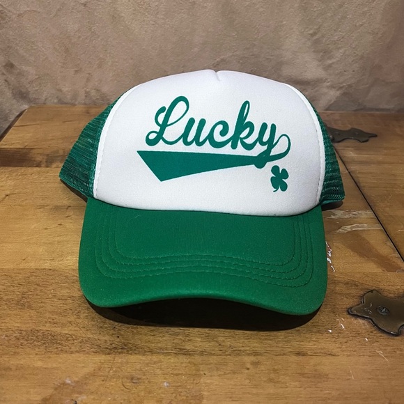 Holiday | St Patricks Day Lucky Baseball Cap With Mesh Back Adjustable ...